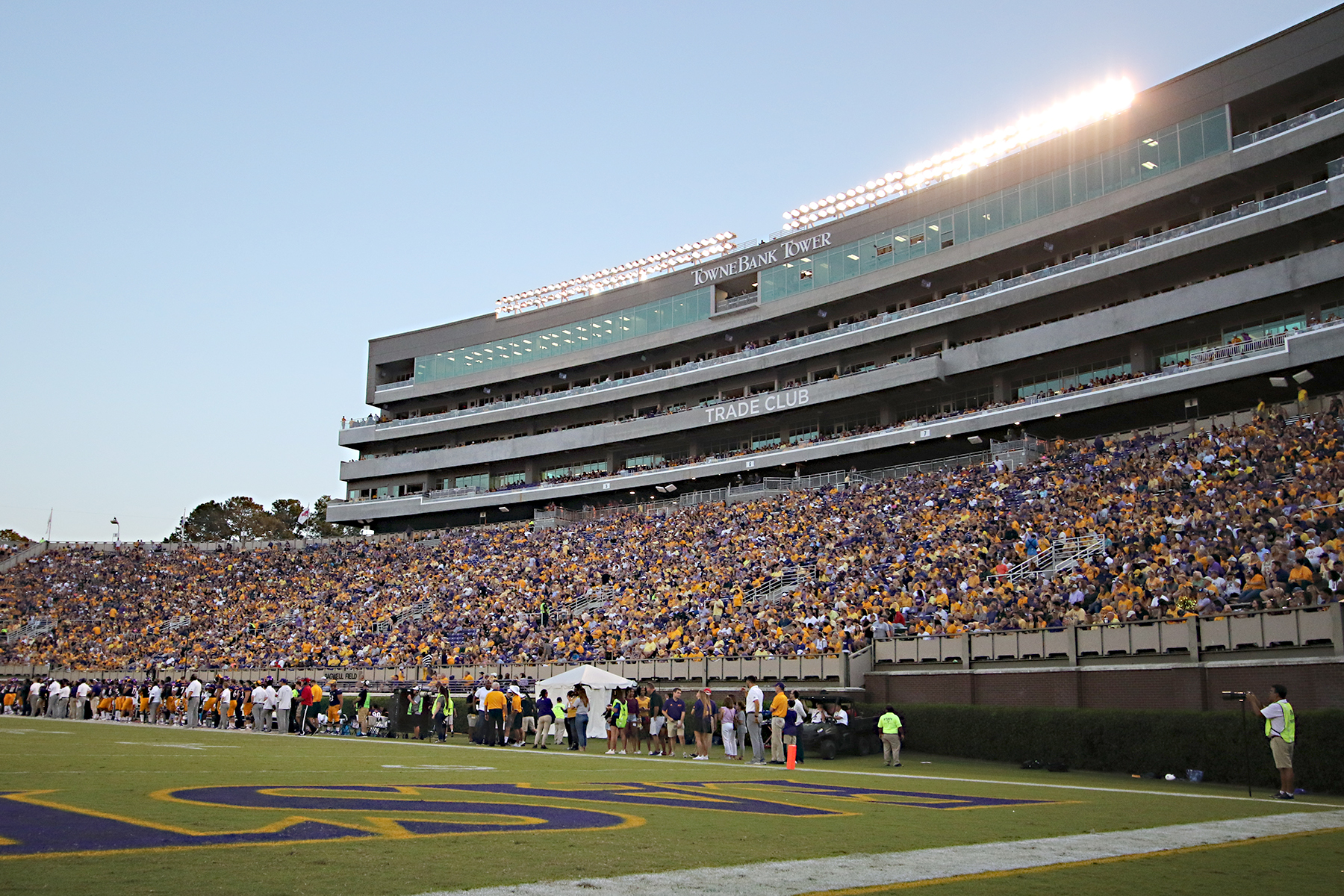 ECU DOWDY FICKLEN STADIUM - Lyndon Steel