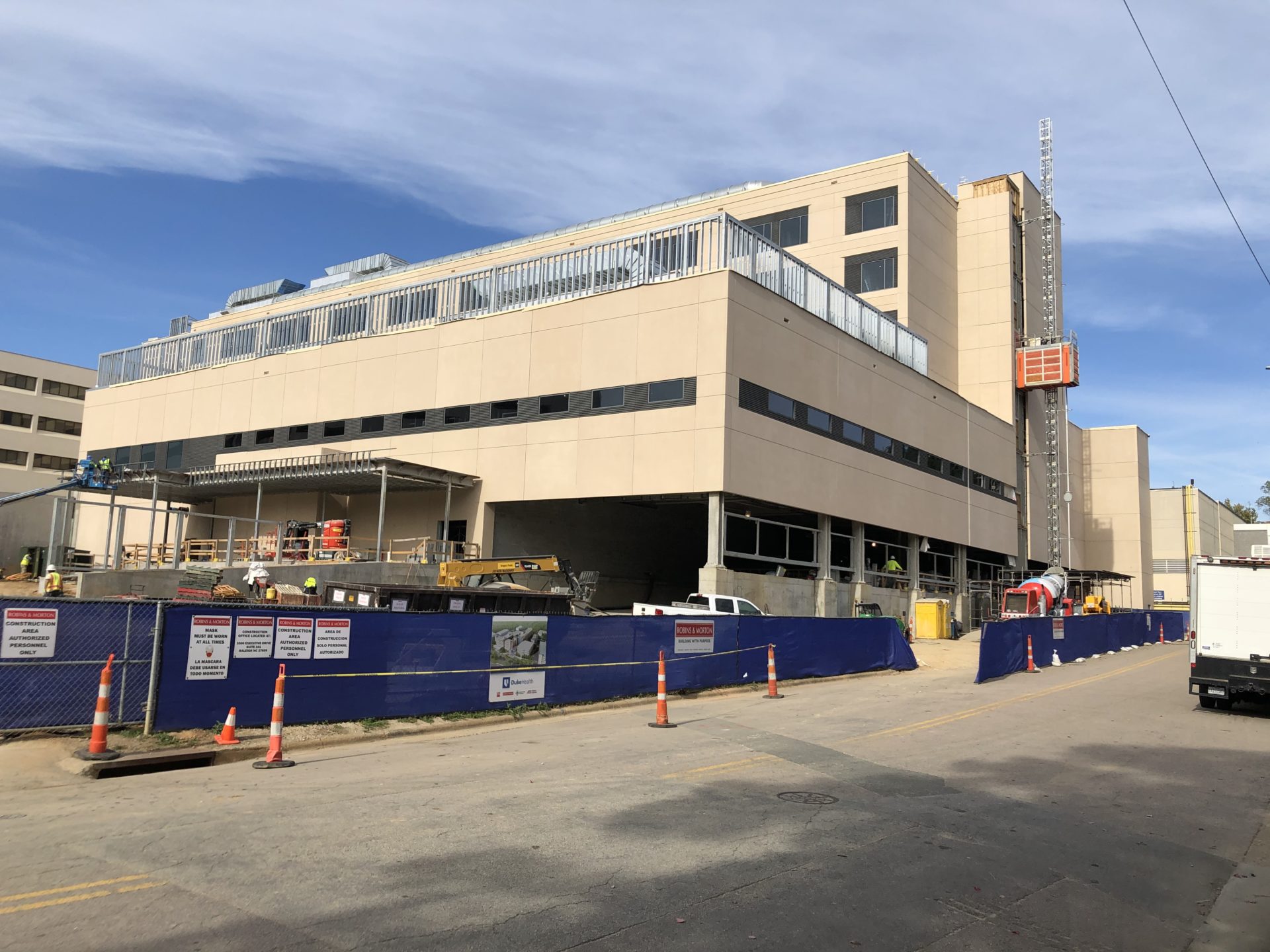 Duke Raleigh Hospital - Lyndon Steel