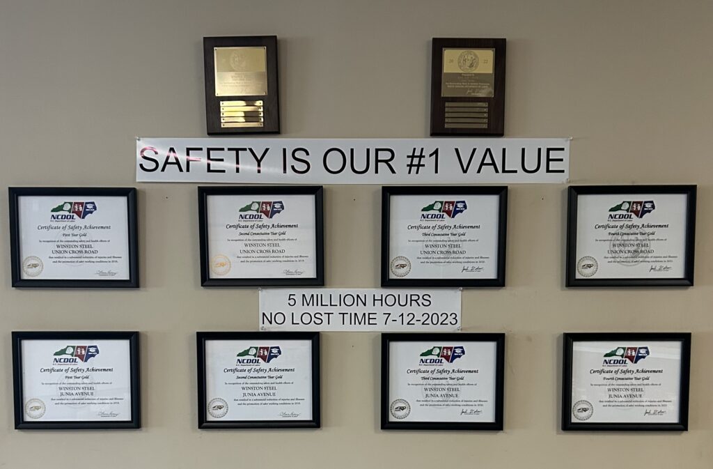 June Is Safety Awareness Month - Lyndon Steel