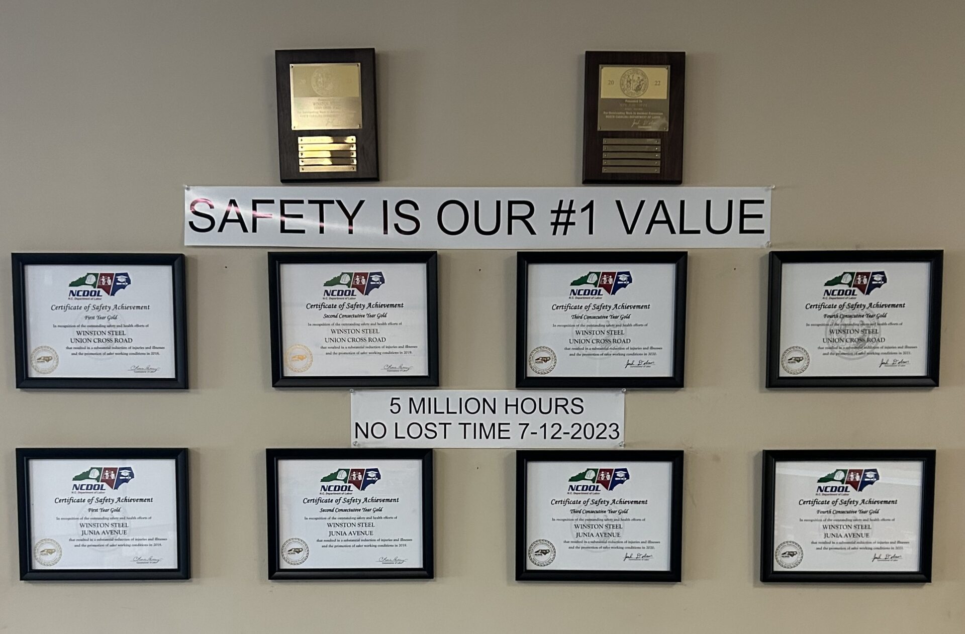 June Is Safety Awareness Month - Lyndon Steel